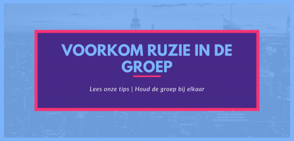 Voorkom ruzie in de groep - WABP